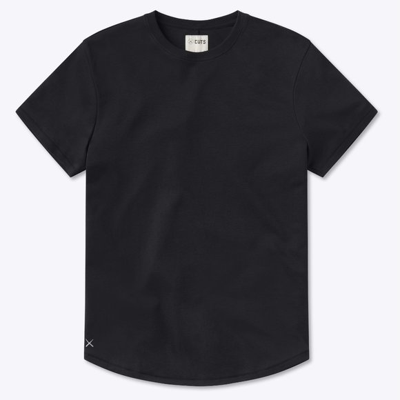 Cuts Clothing | Shirts | Cuts Clothing Interknit Pima Tee Black | Poshmark